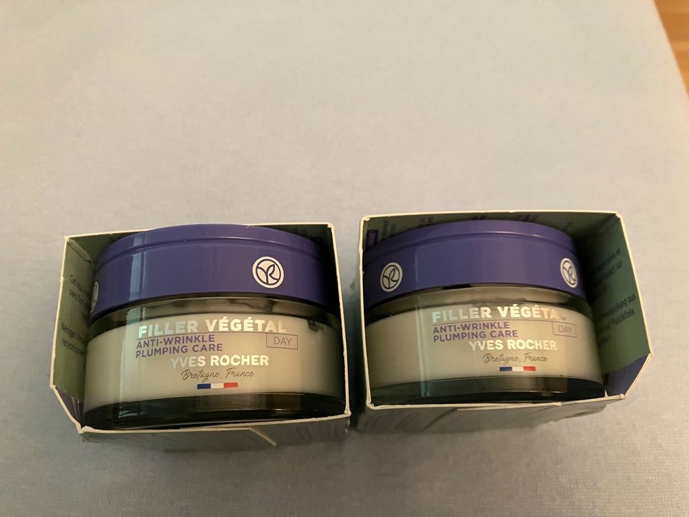 2x50 mlnTagescreme, Filler Vegetal, aufpolsternde Creme (Neu und ...