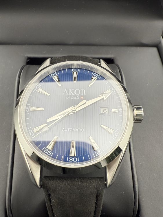 AKOR Le Locle Spectrum Montre Automatique Neuf Full Set (Neuf avec ...