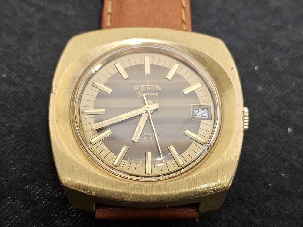 Rentis Geneve Herren Armbanduhr Vintage Swiss Made (Gebraucht) in ...