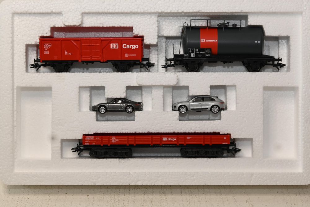 Güterwagen set Cargo Märklin HO/AC mit OVP | Acheter sur Ricardo