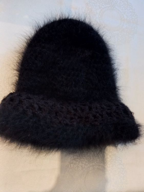 CHARLES MULLER SWITZERLAND MAGNIFIQUE BONNET 100% ANGORA (Neu (gemäss ...