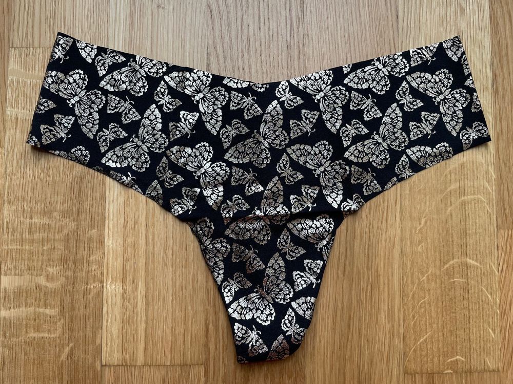 Victoria’s Secret No Show Shimmer Thong M NEW (Neu und originalverpackt ...