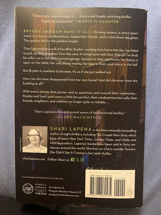 Shari Lapena: She didn’t see it coming (Gebraucht) in Epagny für CHF 15 ...