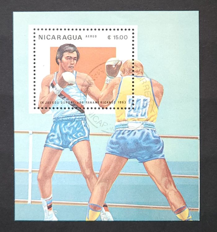 Nicaragua-Block 150 (Mi 2407) (1983) (2) (Gebraucht) in Hittnau für CHF ...