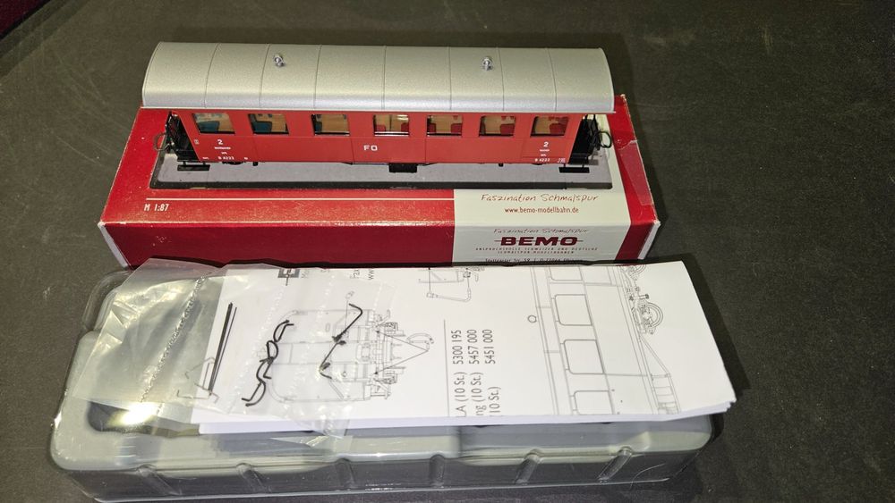 FO B 4223 2Kl Plattformwagen Bemo (Neu (gemäss Beschreibung)) in Morges für CHF 48 – mit ...
