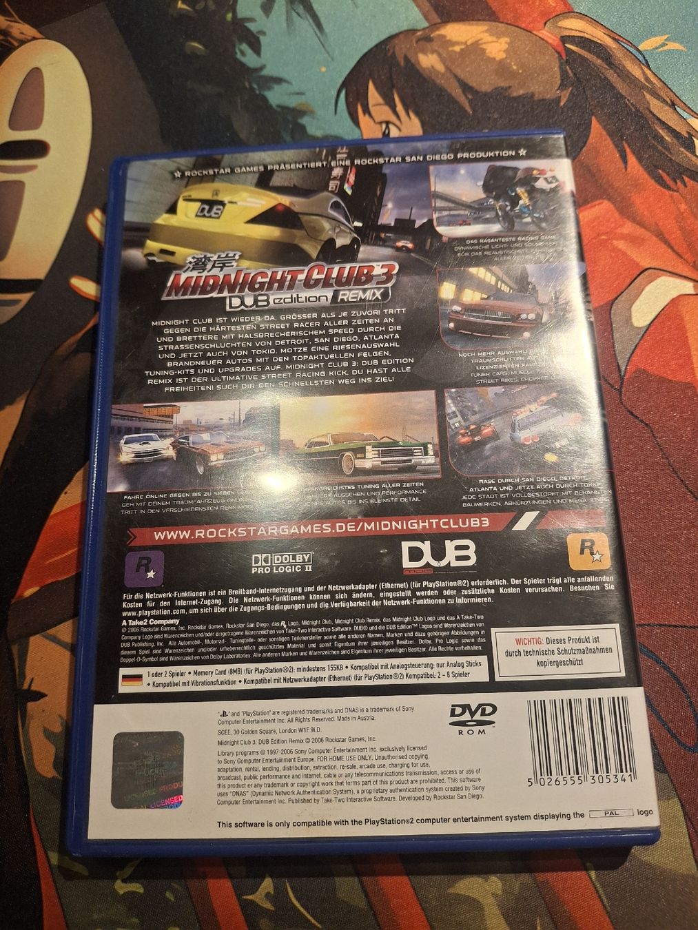 Midnight Club 3: Dub Edition Remix - PS2 - Top Zustand! (Gebraucht) in ...