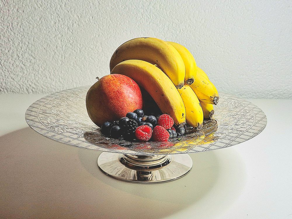 👌Christofle Silber Tafelaufsatz Coupe à fruits Jardin Eden (Neu (gemäss Beschreibung)) in Widnau ...