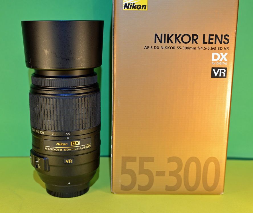NIKKOR LENS AF-S DX 55-300mm f/4.5-5.6G ED VR (Gebraucht) in Müllheim Dorf für CHF 150 – mit ...