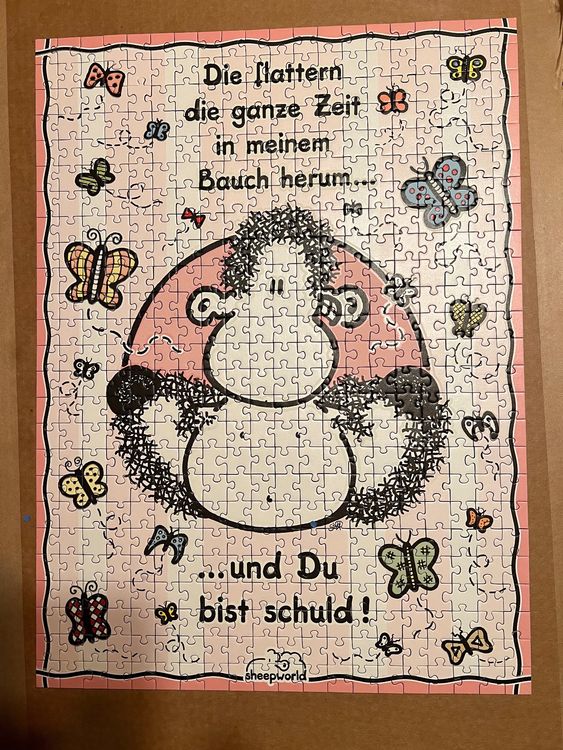 Sheepworld Puzzle 500er (Gebraucht) in Heitenried für CHF 5 – mit ...