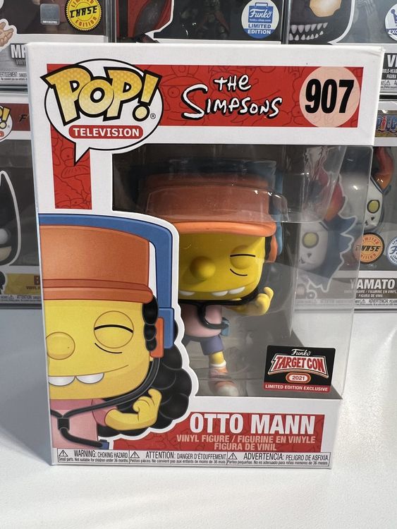 Funko POP! Television Les Simpsons Otto Mann Edition Limitée | Kaufen auf Ricardo