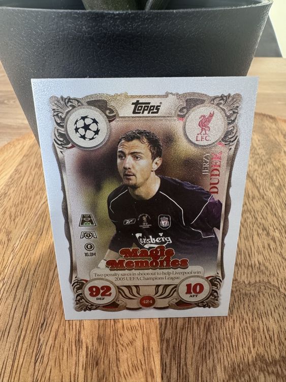 Dudek - topps Karte - Liverpool FC (Neu (gemäss Beschreibung)) in ...