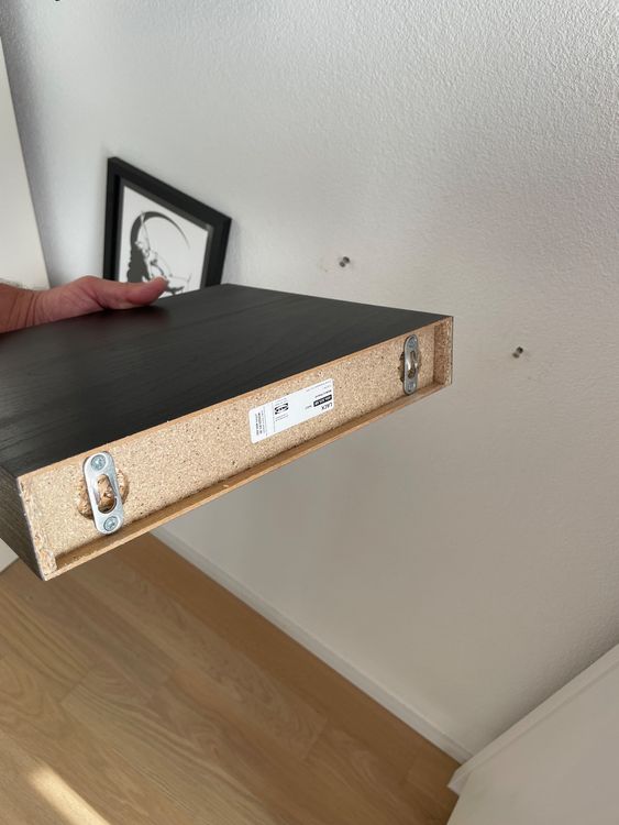 6 Tablare für die Wand in schwarz | Kaufen auf Ricardo