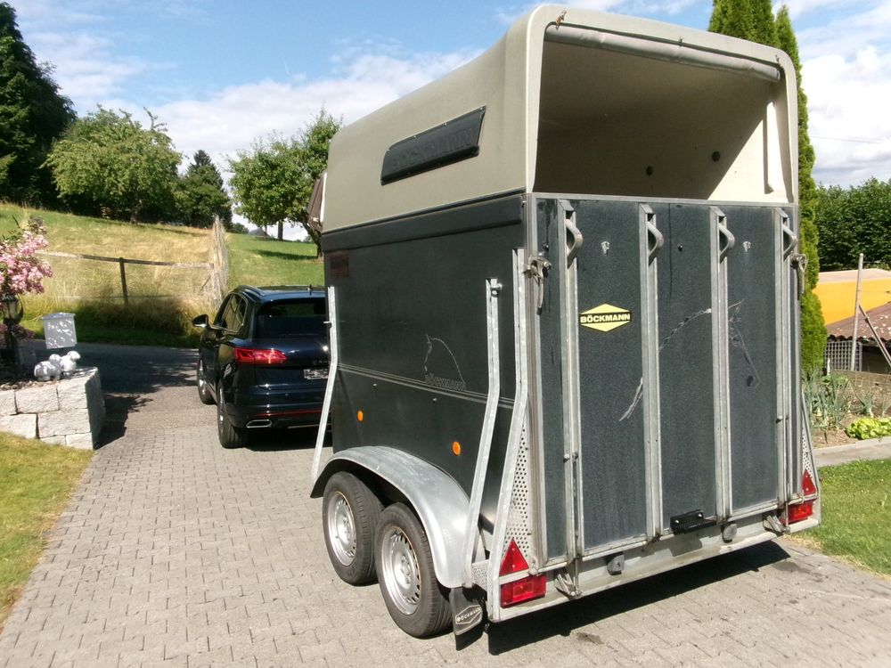 2er Vollpolyester Pferdeanhänger neu ab MFK | Kaufen auf Ricardo