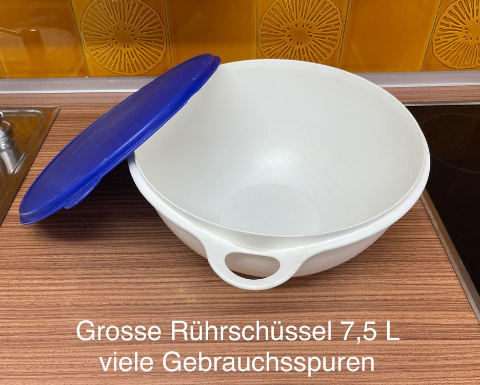 Tupperware Rührschüssel gross 7,5 L (Gebraucht) in Gerlafingen für CHF ...
