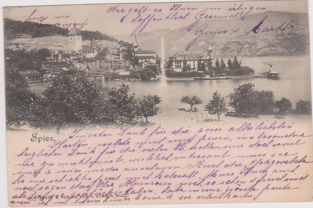 Spiez, 1903 | Kaufen auf Ricardo