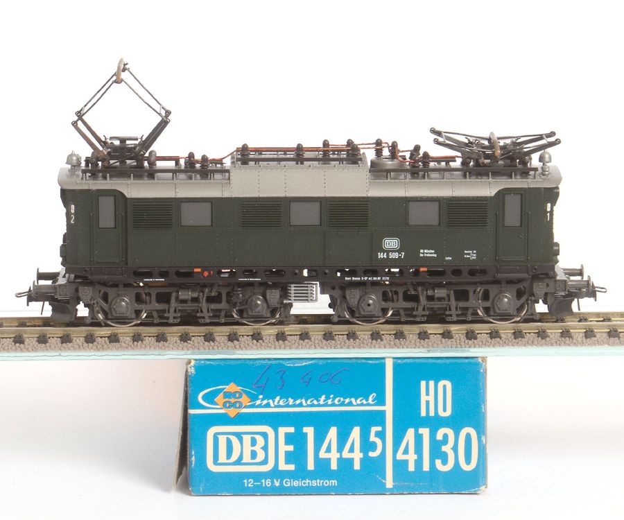 Roco DB E-Lok BR 144, H0, GS, OVP, Ref. 4130 | Kaufen auf Ricardo