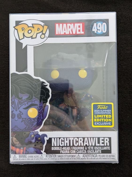 Funko Pop! Marvel - Nightcrawler #490 with Protector (Neu und ...
