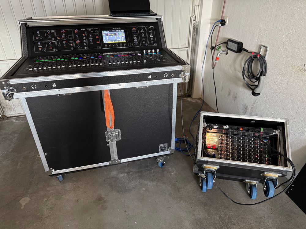 MIDAS M32 Live im Tilt-Case mit MIDAS DL251 Stagebox (Gebraucht) in ...