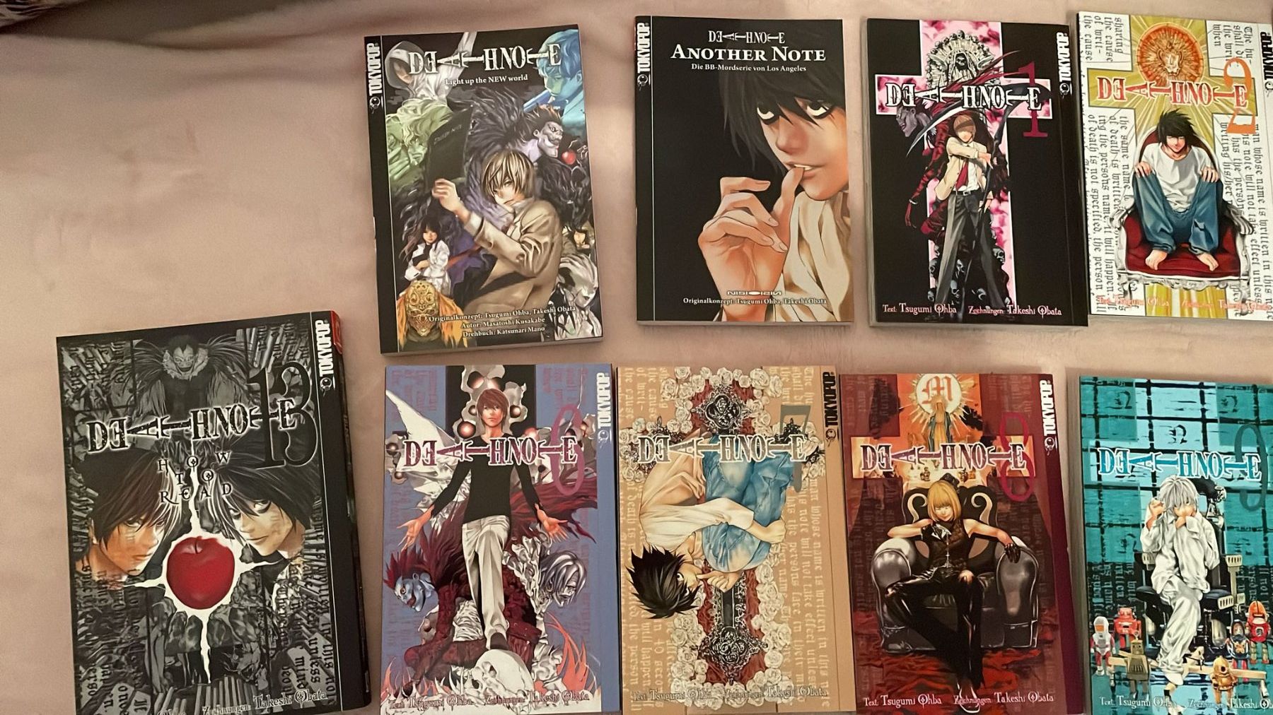Death Note Manga komplett 1-13 + 2 Novels Deutsch (Gebraucht) in ...