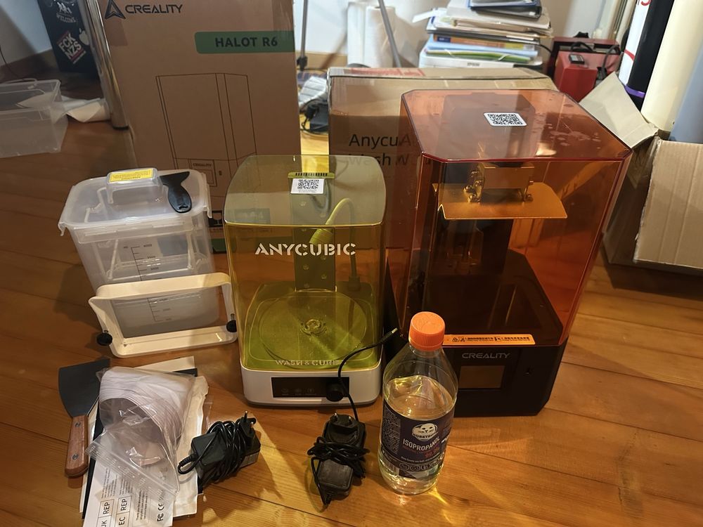 Creality Halot-R6 und Anycubic Wash&Cure (Gebraucht) in Suhr für CHF ...