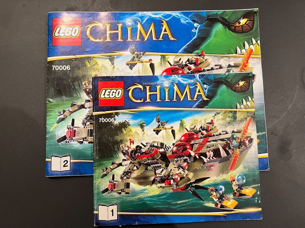 Lego Chima 70006 - Craggers Croc-Boot Zentrale | Kaufen auf Ricardo