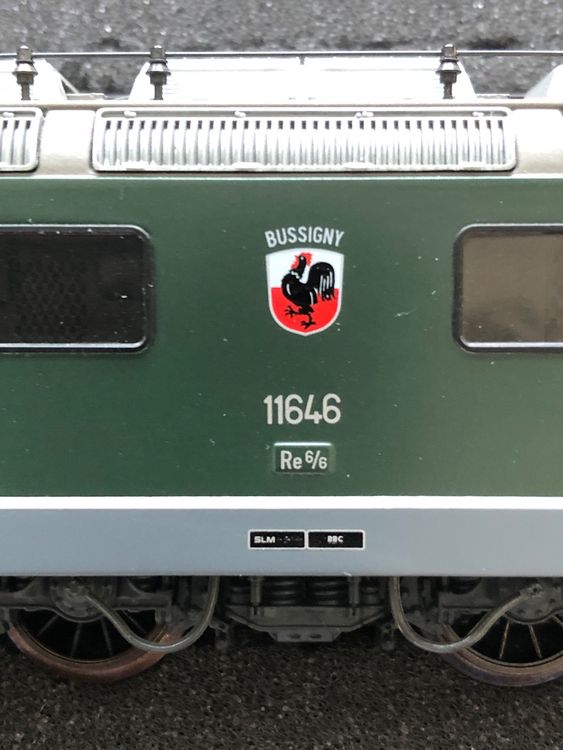 schöne HAG Re 6/6 11646 Bussigny - analog DC (Gebraucht) in Jonschwil ...