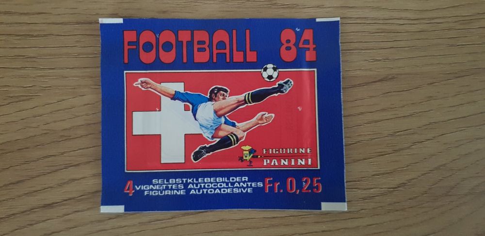 Panini Tüte FOOTBALL 84 (Neu (gemäss Beschreibung)) in Nürensdorf für ...