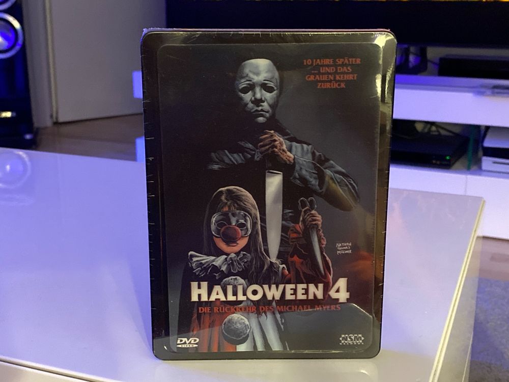 Halloween 4 Metal Pack Uncut DVD OVP (Neu und originalverpackt) in ...