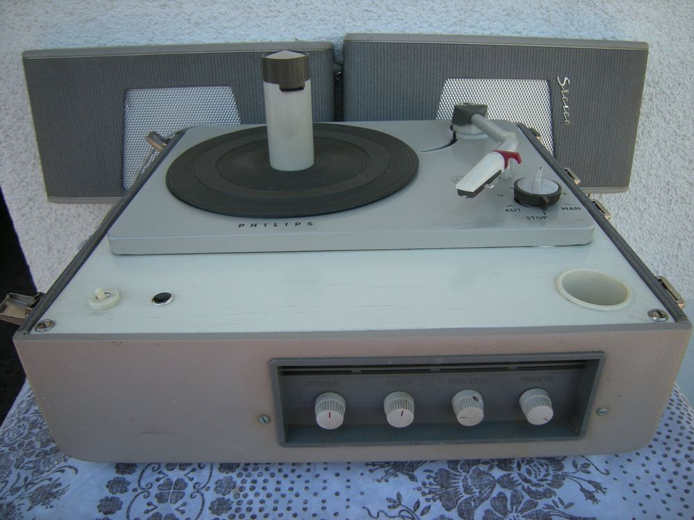 Stereo-Grammokoffer Philips AG 4116/00G | Kaufen auf Ricardo