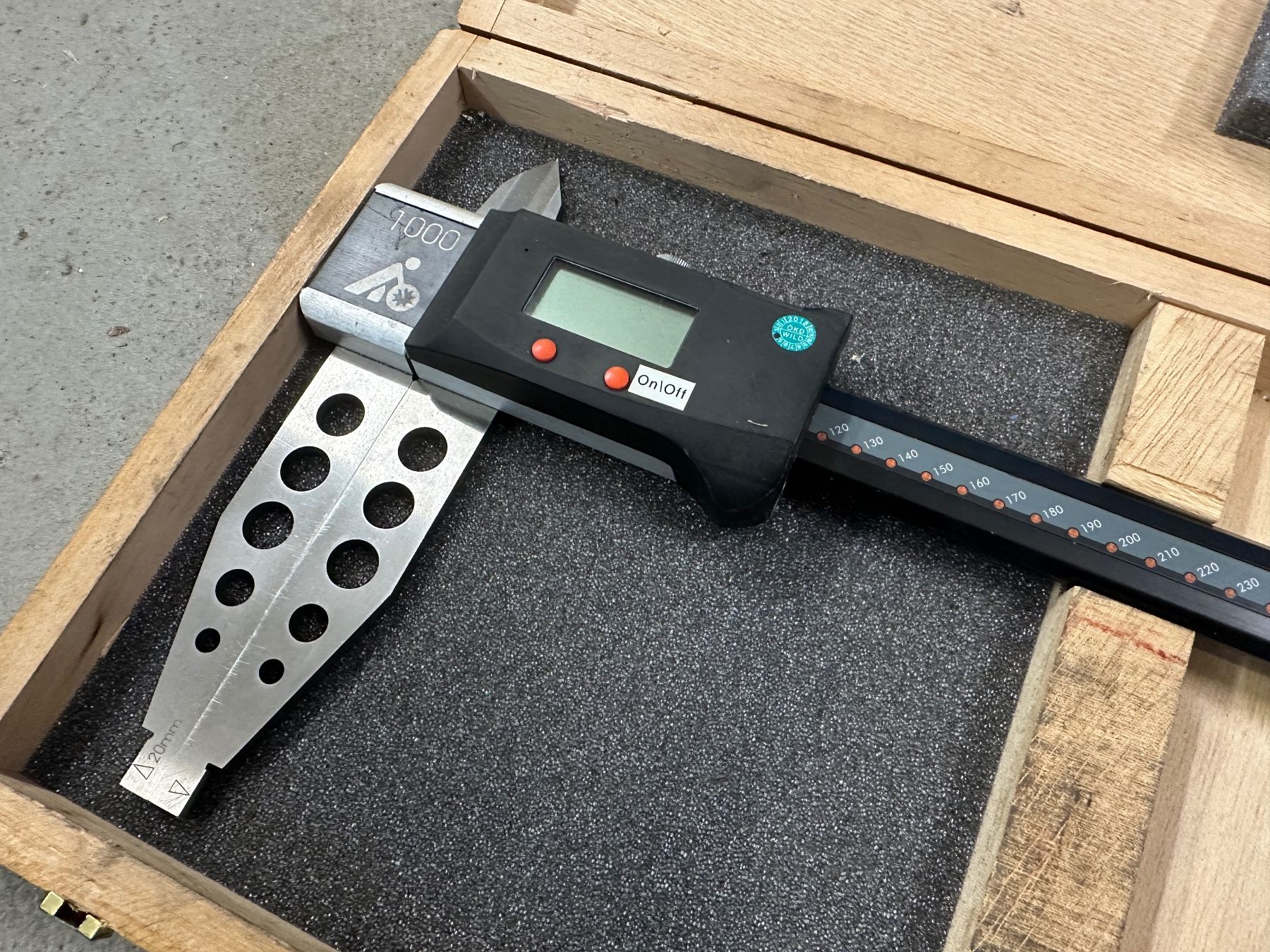 Garant Messchieber Digital Carbon 1000mm (Leichtgewicht) (Gebraucht) in ...