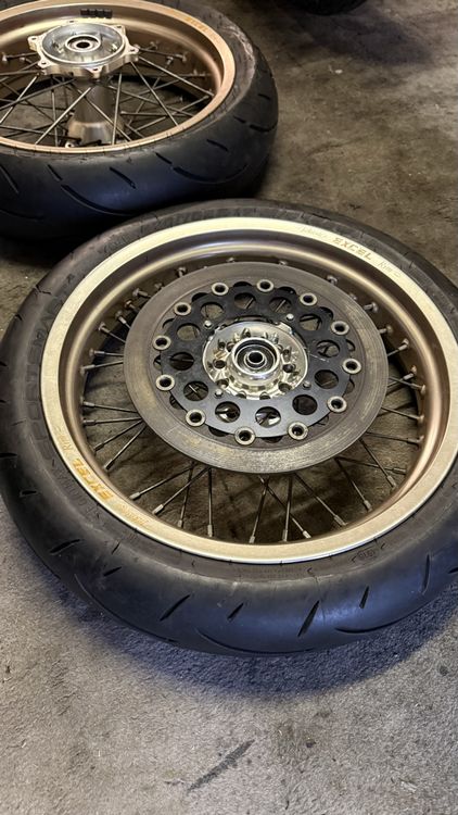 Supermoto radsatz Excel Felgen (Gebraucht) in Courtaman für CHF 500 ...