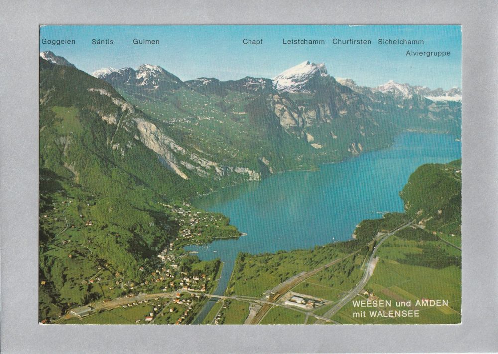 WEESEN und AMDEN mit Walensee | Kaufen auf Ricardo