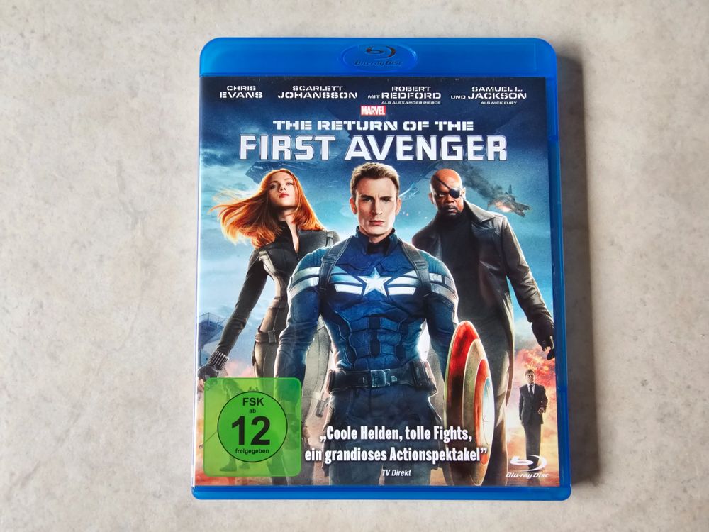 The Return Of The First Avenger / Bluray (Gebraucht) in Schneisingen für CHF 2 – mit Lieferung ...