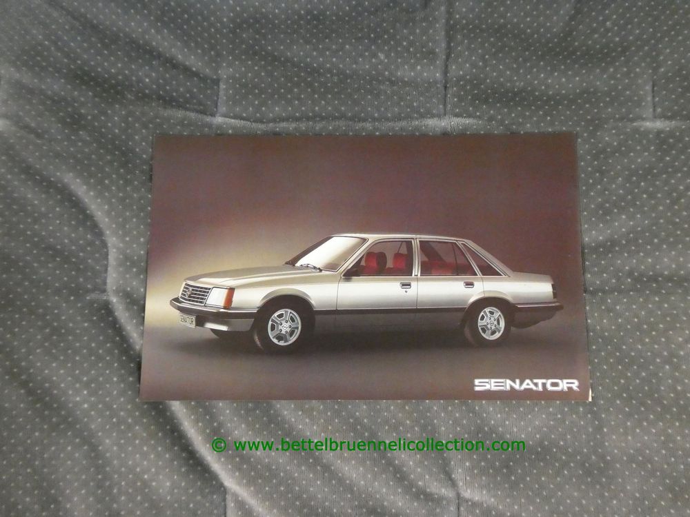 Opel Senator A Prospektblatt GM-Biel | Kaufen auf Ricardo