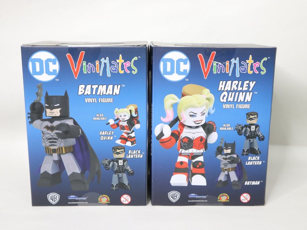 Vinimates Figur Batman & Harley Quinn DC (Neu und originalverpackt) in ...