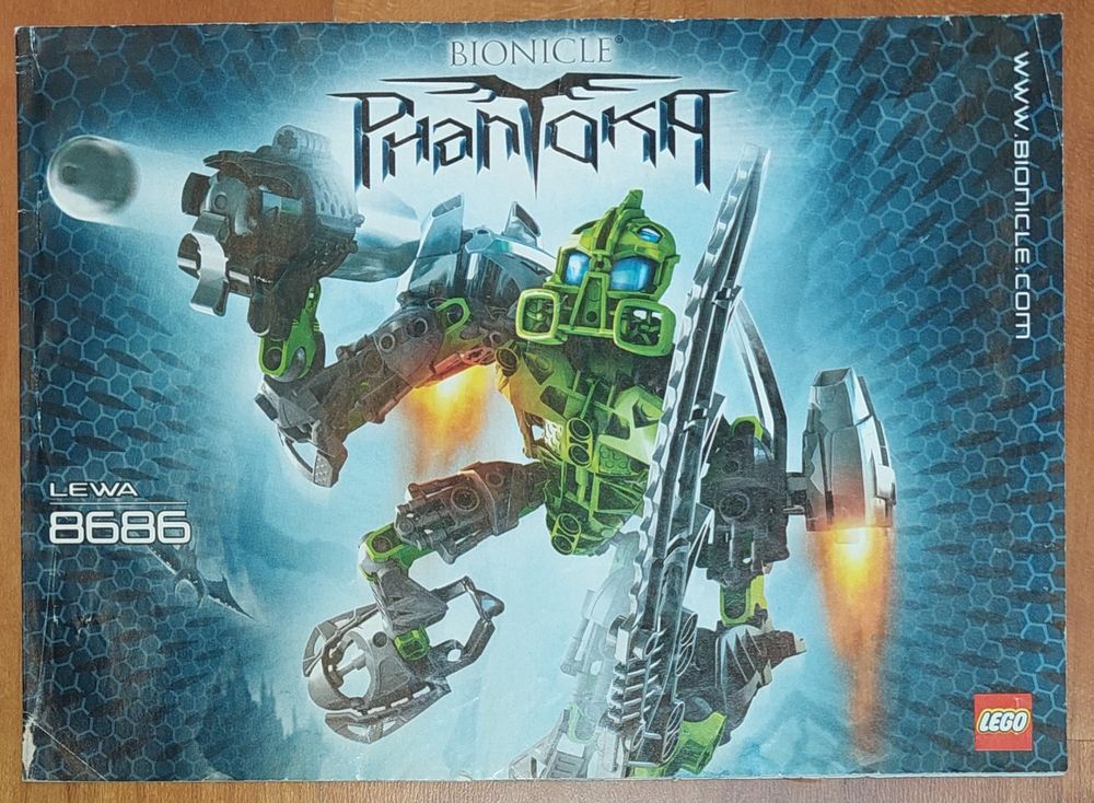 LEGO Bionicle Phantoka Lewa 8686 Bauanleitung (Gebraucht) in Rüti ZH ...