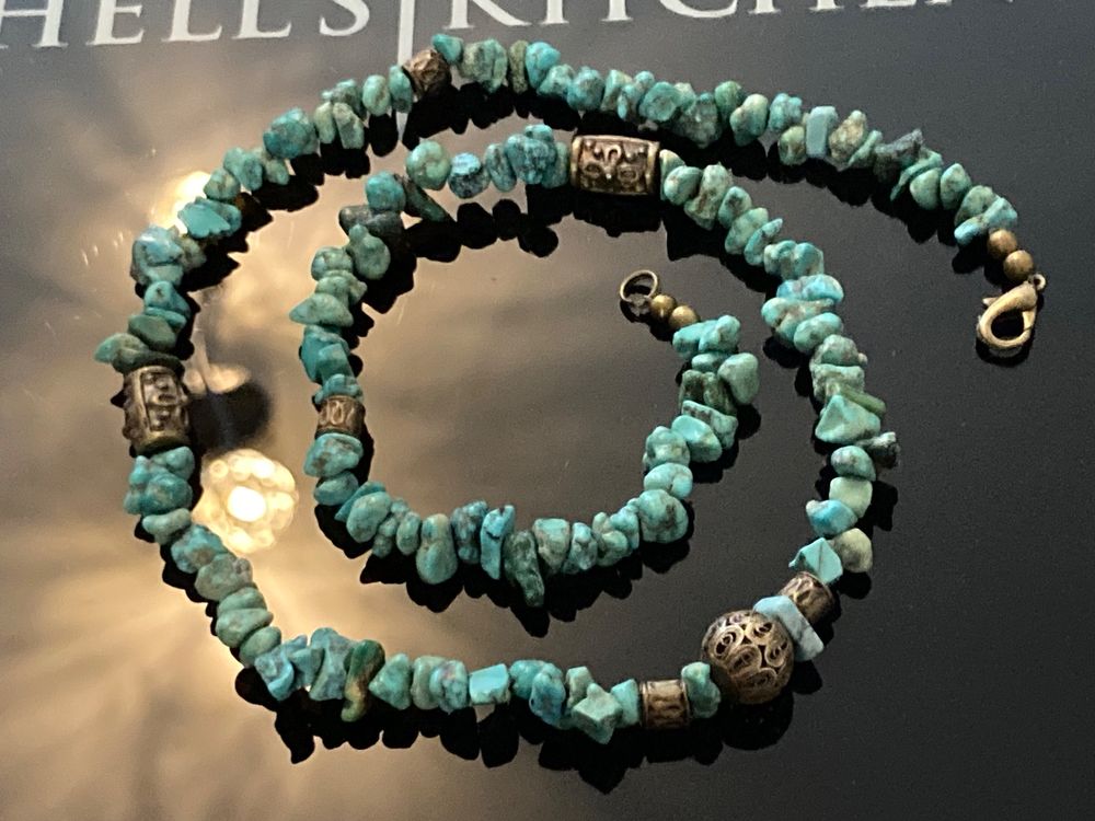 Collier turquoise authentique - Style Bohème chic 💎 (Gebraucht) in ...