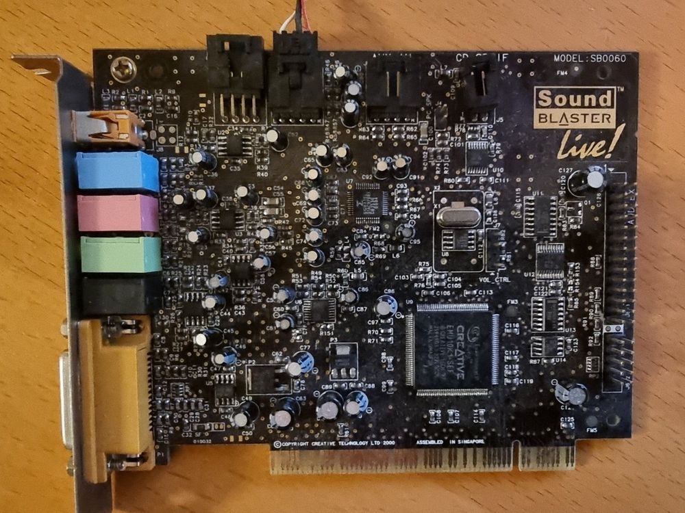 Creative Labs Soundblaster Live! SB0060 | Kaufen auf Ricardo