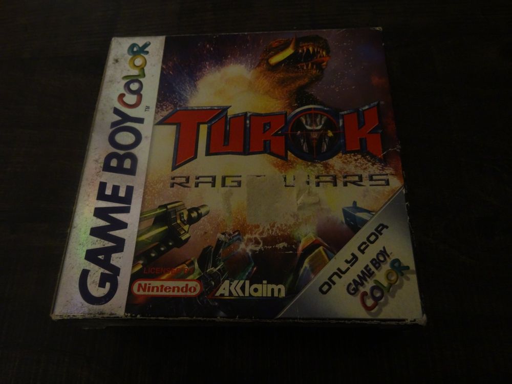 Schachtel zu Turok - Rage Wars GAMEBOY COLOR (Gebraucht) in Olten für ...