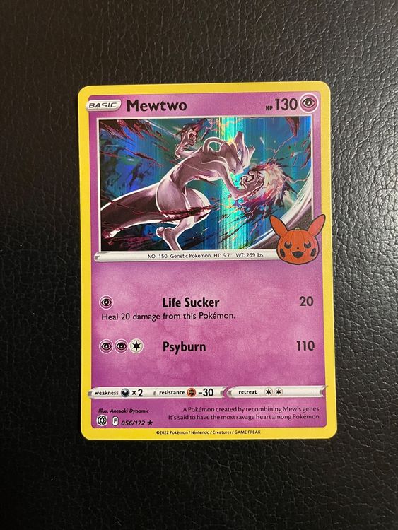 Mewtwo holo Trick or Trade Halloween 2022 Ab 1 | Acheter sur Ricardo