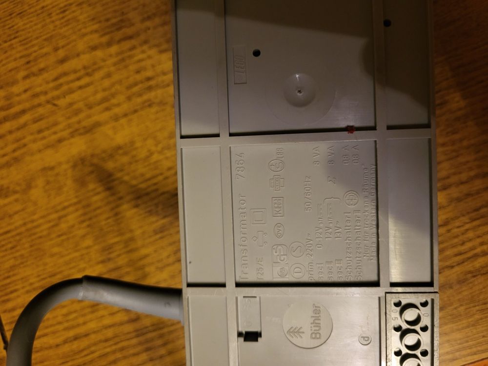 Lego Transformator 12v. (Gebraucht) in Lumino für CHF 5 – mit Lieferung ...