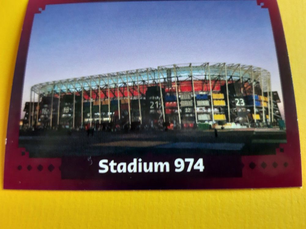 WM 2022 in Qatar FWC Nr. 13 Stadium 974 | Kaufen auf Ricardo WM 2022 in Qatar FWC Nr. 13 Stadium 974 | Kaufen auf Ricardo