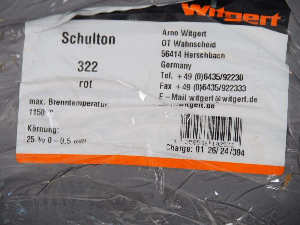 WITGERT Schulton, 322 rot (24121309PL) | Kaufen auf Ricardo