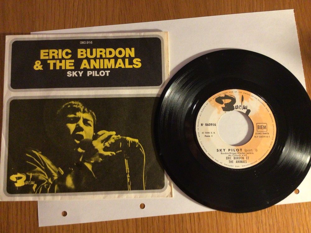 Eric Burdon & The Animals, Sky Pilot, Single 1968 | Kaufen auf Ricardo