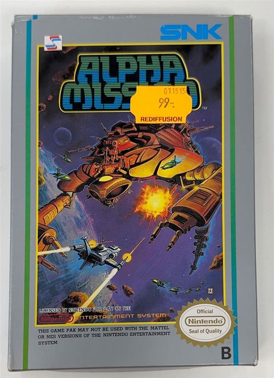 Nintendo NES - Alpha Mission | Kaufen auf Ricardo