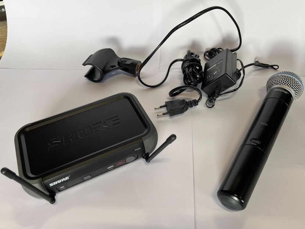 Shure PGX2 Beta 58A et PGX4 P6 (Gebraucht) in Burtigny für CHF 183 ...
