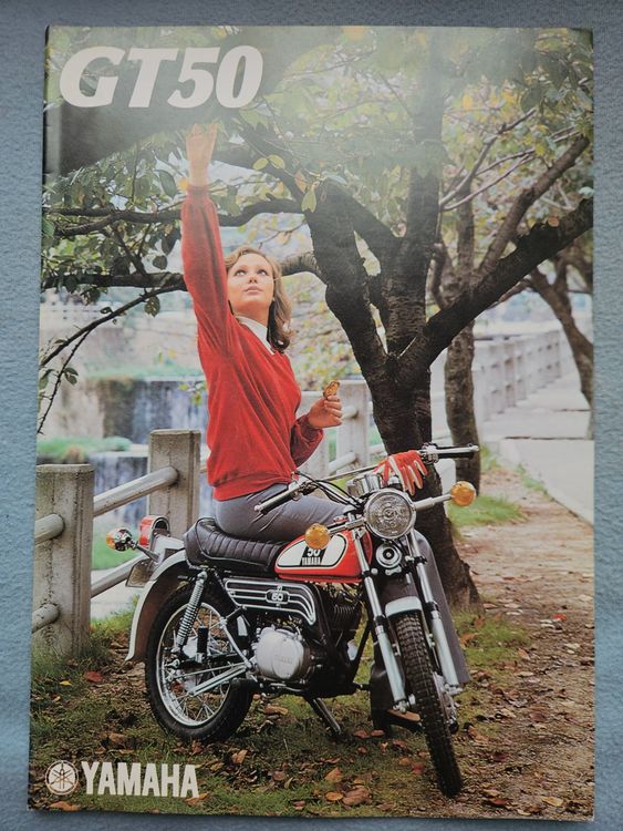 Prospectus YAMAHA GT 50 1972 (Neuf (Voir description)) à courtetelle pour CHF 15 – avec ...