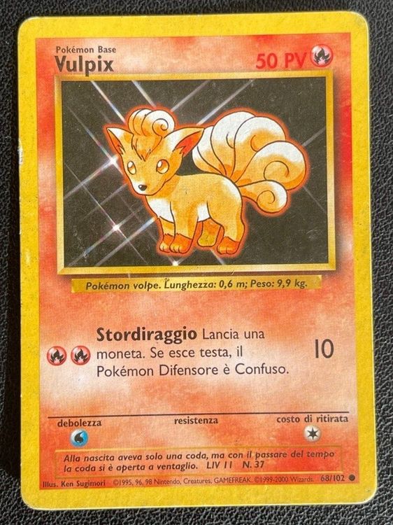 1999 Vulpix 68/102 Pokémon Base Set ab 1 (Neu (gemäss Beschreibung)) in ...