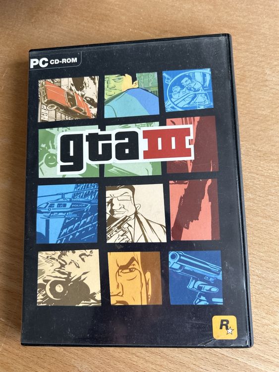 GTA III PC CD-ROM Kult-Klassiker Retro-Game (Gebraucht) in Thun für CHF ...