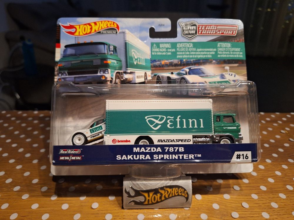 HW Premium Team Transport #16 Mazda 787B Sakura Sprinter (Neu und ...